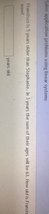 Solved Solve Application Problems Using Linear Systems