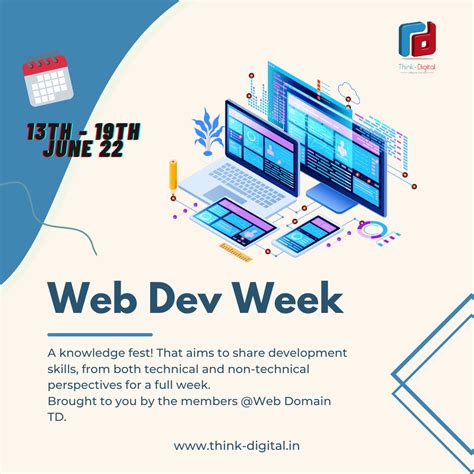 An Awesome Web Dev Week The Members Of The Web Domain Of By Think