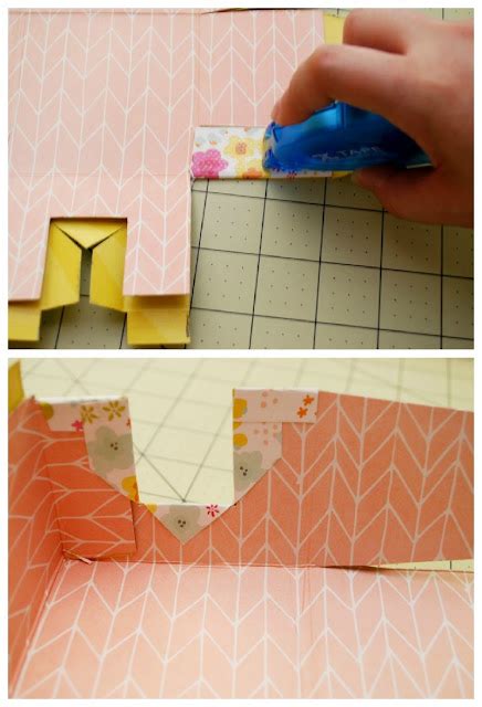 The Rest Of The Large Cardboard Tabs Are Easy To Attach Just Add Adhesive To The Tabs And Press