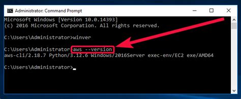 Usage Guidelines Aws Cli For Windows Server 2025 Dc Azure Edition