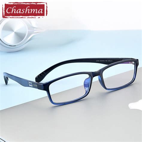Mens Rectangle Frame Eyeglasses 2300 Fuzweb