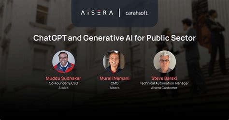 Leveraging Generative Ai In Public Sector