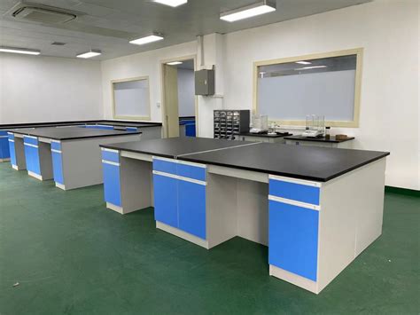 School Epoxy Resin Countertop Lab Table With Single Way Tap Buy Lab Table Epoxy Resin