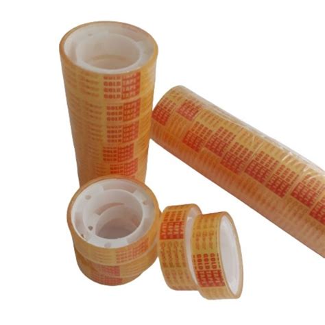 Jual Selotip Kecil Gold Tape Selotip Bening Kecil Isolasi Gold Tape Bening Kecil Solasi Kecil