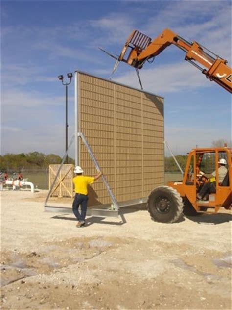 Highway Noise Barrier Walls Reduce Noise Impact