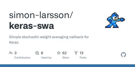Github Simon Larssonkeras Swa Simple Stochastic Weight Averaging Callback For Keras