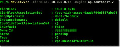 Creating An Aws Vpc With Powershell 4sysops