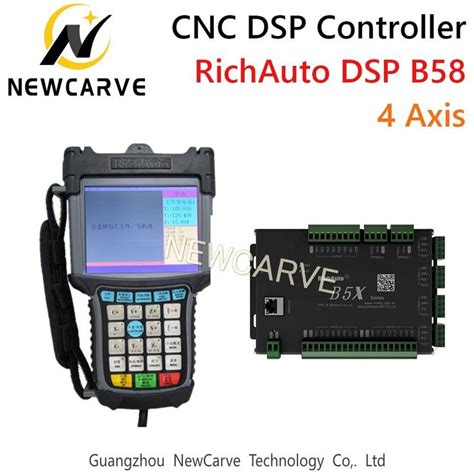 High Precision Axis CNC Controller For Stepper And Servo Machines