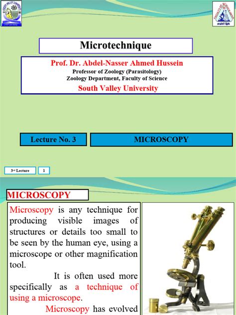 03 Micros Pdf Microscope Scanning Electron Microscope