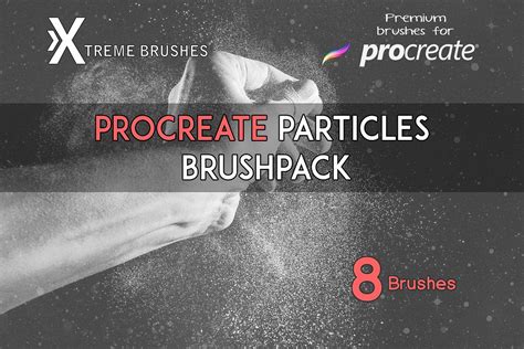 Particles Procreate Brushset Brush Galaxy