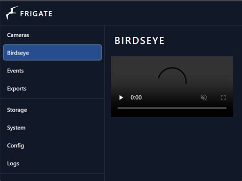 Support Birdseye Not Loading · Issue 8451 · Blakeblackshearfrigate · Github