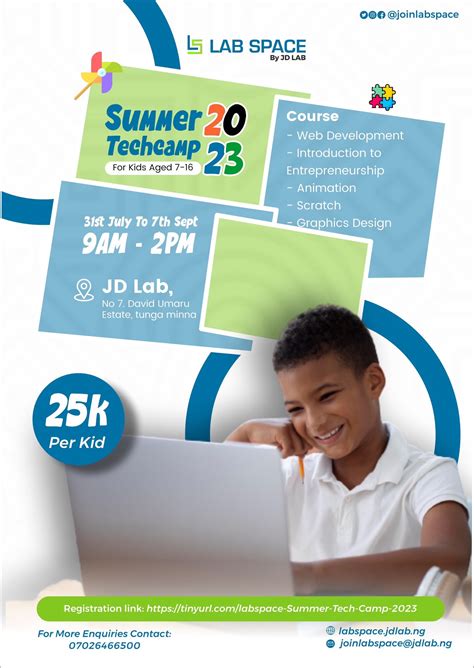 Technology Summer Camp 2023 Labspace Innovation Hub