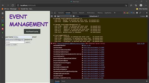 react auth js 30 post localhost 5000 api users signup 500