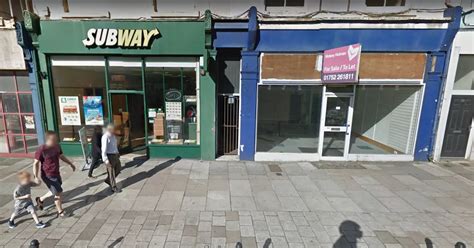Massage Parlour To Open Next Door To Subway In Plymouth Plymouth Live