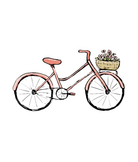 자전거 액자 일러스트 바구니 결혼식 자전거 바구니 프레임 Png 일러스트 및 Psd 이미지 무료 다운로드 Pngtree