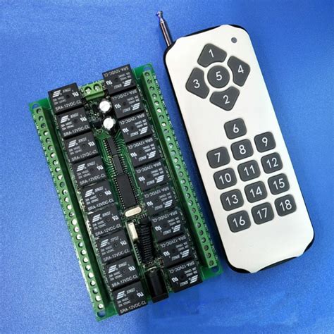 Mhz Dc V V Ch Radio Frequency Rf Remote Control Switch Lighting Led Transmitter