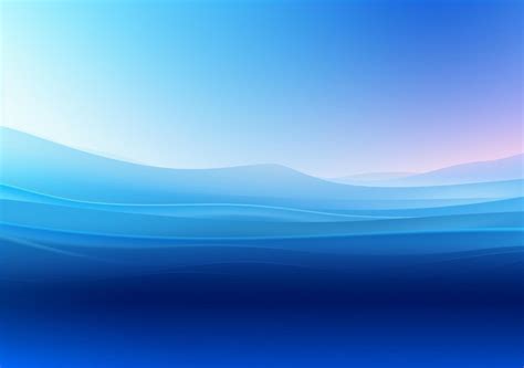 Premium Photo Abstract Blue Background With Smooth Lines And Waves Vector Art Illustration