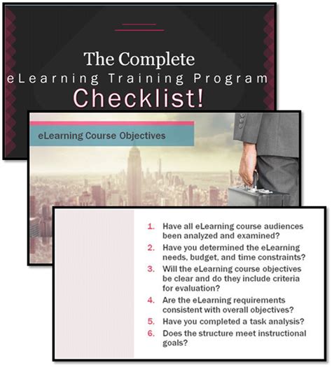 Complete Elearning Training Program