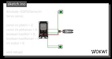 Tugas 6 Servo Wokwi Esp32 Stm32 Arduino Simulator Tugas 6 Servo Wokwi Esp32 Stm32 Arduino Simulator