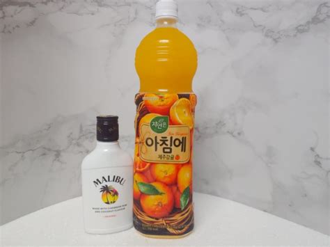레시피 편의점 말리부 칵테일 먹는법 달콤한 럼주 코코넛향 제조법 추천 맛있게 혼술하기 네이버 블로그