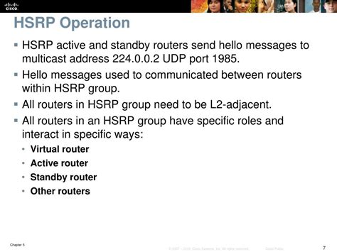 Ppt Understanding First Hop Redundancy Protocols Powerpoint