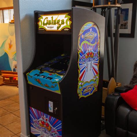 Galaga Arcade Cabinet Graphics For Reproduction Marquee Cpo Side Art