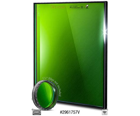 Teleskop Express Baader Ubvri Bessel V Filter 100x100 Mm Photometrisch Ba2961757v