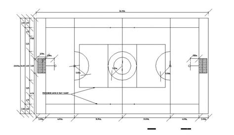Plan Detail Of Sports Playground Detail 2d View Cad Block Layout File In Autocad Format Artofit