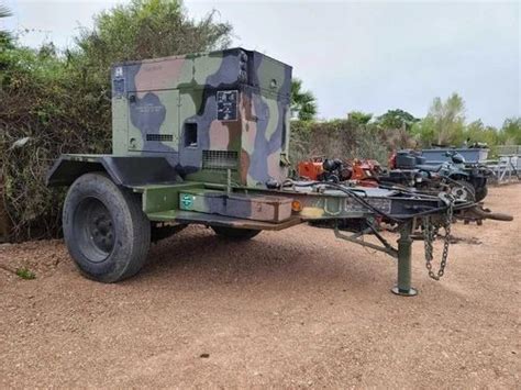 Trailer Mounted Military Tactical Quiet Diesel 15 Kva Generator At ₹ 600000 Piece In Agra