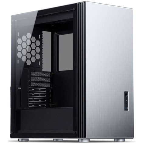 Купить Корпус Jonsbo U6 Silver без БП боковые панели из закаленного стекла Mini Itx Micro Atx
