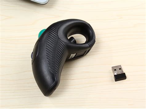 Generic USB Optical Track Ball Wireless Off Table Use Mouse With Laser Pointer Air Mouse