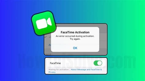 How To Fix Facetime Waiting For Activation On Iphone 2025