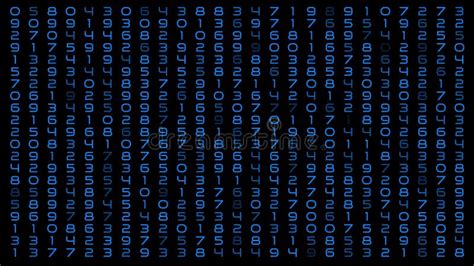 animated background of matrix numbers in blue color stock video video of blur elegant 339755013