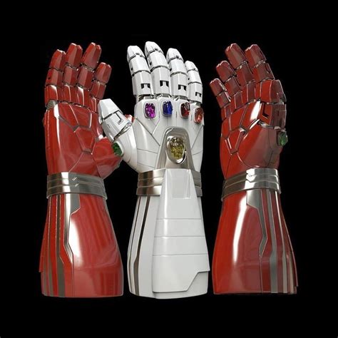 Iron Man Nano Infinity Gauntlet 3d Model By 3dprintmodel9x