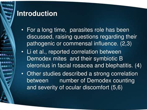 Ppt Efficacy Of Ivermectin For The Treatment Of Chronic Blepharitis In Patients With Positive