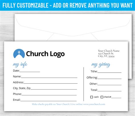 Tithe Envelope 1026 Disciplepress Memorial And Funeral Printing