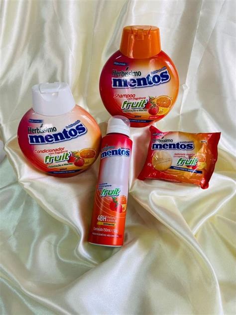 Kit HerbÍssimo Mentos Fruit Conjunto De Produtos De Cuidados Pessoais Kit De Xampu E