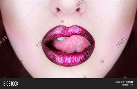 Tongue Sexy Mouth Image Photo Free Trial Bigstock
