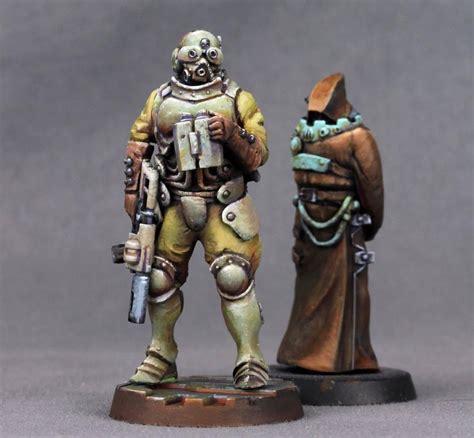 Lt Falke Rogue Trader Scout Scratchbuild Kitbash R Warhammer40k