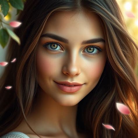 Stunning Portrait Of A Young Woman
