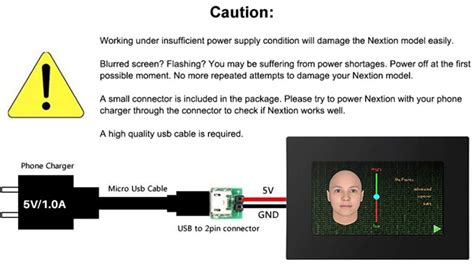 Nextion Intelligent NX P R Y HMI Resistive Touch Display With Enclosure