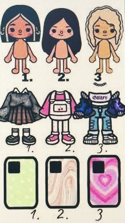 Тока бока собери своего персонажа Youtube