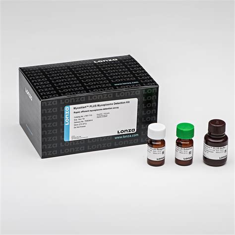 Mycoalert Plus Mycoplasma Detection Kit 100 Tests Westburg Life Sciences