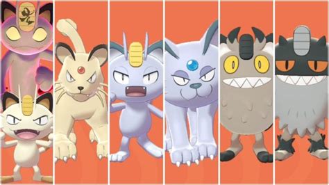 When Does Meowth Evolve In Pokemon Sword Techs And Games