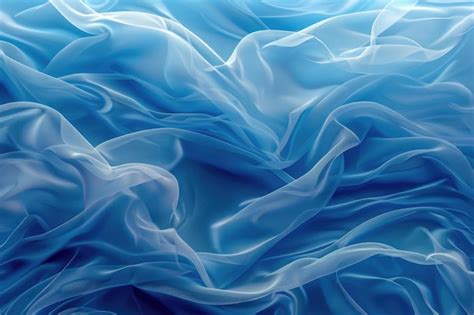 Premium Photo Abstract Blue Wave Texture On Blue Background