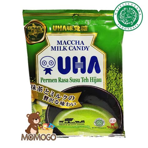 Jual Uha Milk Strawberry Maccha Rich Milk Permen Susu Jepang Shopee Indonesia