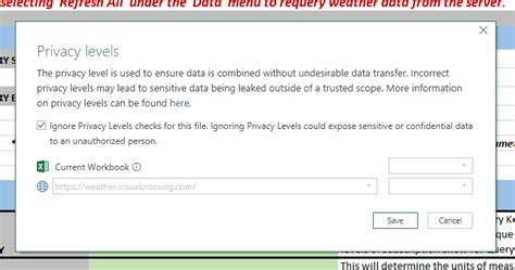 Weather Workbook For Excel Visual Crossing
