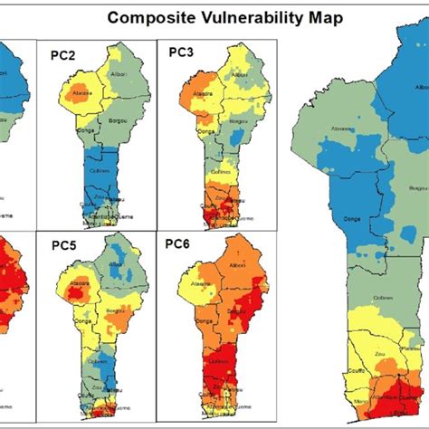 Composite Vulnerability Map Download Scientific Diagram