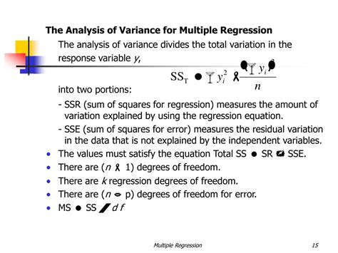 Ppt Multiple Linear Regression Model Analysis And Interpretation Powerpoint Presentation Id