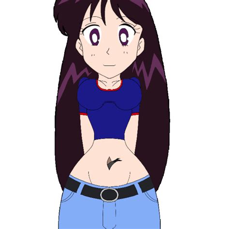 Rei Hinos Belly Button Bugged By Jokingbrianx On Deviantart